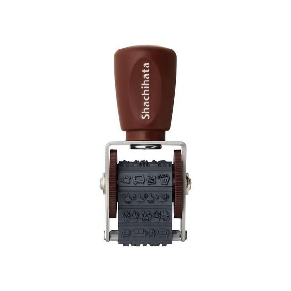 【商品説明】好きな色のスタンプパッドで手帳や日記、メッセージカードをかわいく彩ることができます。ダイヤルを回転するだけで印面の切り替えができるので、１つで１０種類の柄が楽しめます。（ご使用にはいろもようシリーズがおすすめです！）【仕様】●お...