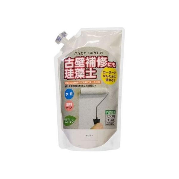 【商品説明】天然の珪藻土を主成分にした、人にやさしい塗料タイプの壁材調湿機能、脱臭機能を持っている壁材です。既調合ですので、よく揺すって内容物を均一にすれば、すぐに塗ることができます。水を入れて混ぜる必要はありません【仕様】●内容量：１．５...