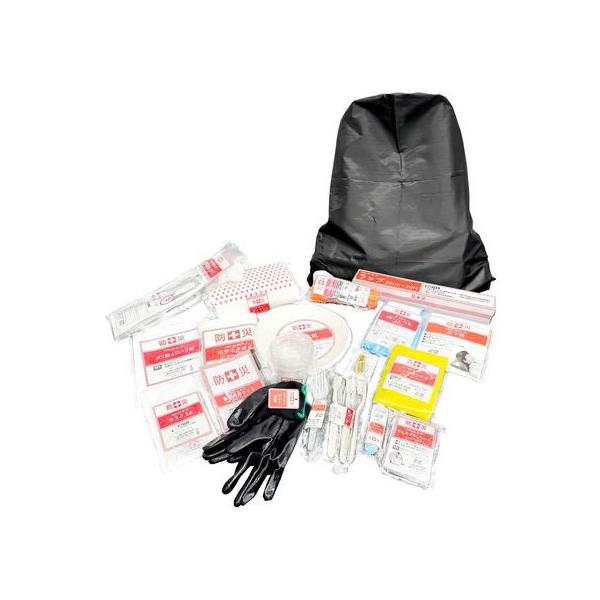 【商品説明】万が一の時に備えた必要最低限のアイテム２０点を厳選しました。　ナップサック入りで持ち出しカンタン！　軽量約１ｋｇ。　「備えあれば憂いなし」揃えて安心２０点セット。【仕様】●ナップサックサイズ：約幅５０×高さ６０×１７．８ｃｍ　●...