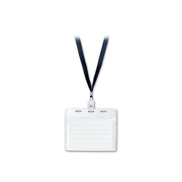 【仕様】ロックレバーを回転させることでクリップの開閉をロックすることができ、表示面の落下を防ぎます。ラミネーターした名刺もスッポリ入る大型サイズ（Ａ７対応）。裏側にチャックが付いているソフトタイプ。　●色：黒●材質：表示面／ポリオフィレン系...