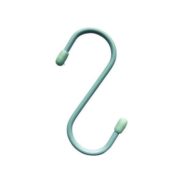 【商品説明】●スチール製S字フックです。【仕様】●型番：TTSH100　●D（mm）：4 ●色：白 ●L（mm）：100 ●使用荷重（kN）：0．15　●粉体塗装　●スチール ●表面処理：粉体塗装