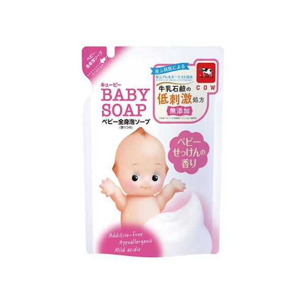 【商品説明】スクワラン＆シアバター（皮ふ保護成分）配合。　ふんわりキメ細かな泡で、やさしく洗えます。　目にしみにくく、泡切れすっきり。顔にも体も洗えます。　皮ふアレルギーテスト済み。※すべての方にアレルギーが起こらないということではありませ...