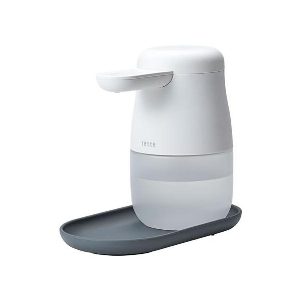 【仕様】IP_02　手をかざすとセンサーが感知して消毒液を噴射するので、本体に触れることなく清潔に消毒することができます。専用液ではなく、手に入りやすい市販の液体アルコールタイプの消毒液が利用できます（ジェルタイプの消毒液、次亜塩素酸水は使...