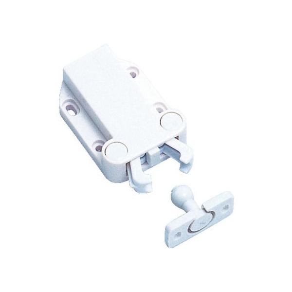 【商品説明】●ワンタッチ操作で扉の開閉ができます。●扉を開けるときは、指先で扉を軽く押すだけで開きます。閉時はアームがストライカーをしっかりキャッチし扉を保持します。●ストライカーは中心から3mmの範囲で可動するので本体に対してセンタリング...