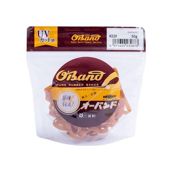 【仕様】●番手：＃２２０●色：アメ色●容量：５０ｇ●折径（内径）：８０ｍｍ（５１ｍｍ）●材質：天然ゴム●推奨結束範囲：３１０〜３５０ｍｍ●切幅：６ｍｍ●厚み：１．１ｍｍ●入数：約４８本●注文単位：１袋　※内容量の本数は、平均値から求めた参考...