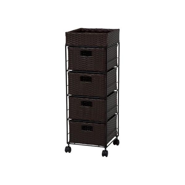 【商品説明】通気性の良い、引出しで水回りの収納もバッチリ！　※キャスターのみお客様取付となります。【仕様】●サイズ：（約）幅３０．５×奥行３０．５×高さ８５ｃｍ●主材：スチール　張地：ポリエチレン●注文単位：１台　【階上げ・階下げについて】...