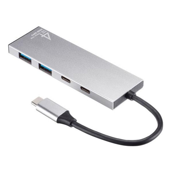 【商品説明】薄型ＵＳＢ　１０Ｇｂｐｓ　Ｔｙｐｅ−Ｃ　４ポートハブです。放熱性に優れたアルミ筐体です。ＵＳＢ　Ａポートが２個Ｔｙｐｅ−Ｃポートが２個ついています。ＵＳＢ　１０Ｇｂｐｓ対応です。ＵＳＢ　Ｔｙｐｅ−Ｃコネクタ採用で、Ｔｙｐｅ−Ｃポ...