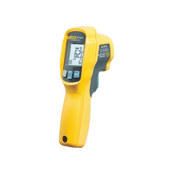 【仕様】●型番：62MAX-PLUS　●測定温度範囲（℃）：−30〜650　●温度最小表示（℃）：0．1　●電源：単3乾電池×1本（付属）　●放射率：0．10〜1．00　●距離測定範囲比（D対S）：12：1　●幅×奥行×高さ：75×85×1...