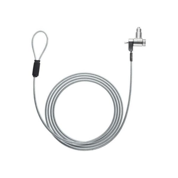 【商品説明】標準、ｎｏｂｌｅ、ｎａｎｏの３種全てに対応したセキュリティワイヤーです。各スロットへの取り付けは、シリンダ部のダイヤルを回すことで、先端部分を無段階で調整ができます。シリンダ部、先端部分は３６０°回転でき、ワイヤーに負荷がかかる...