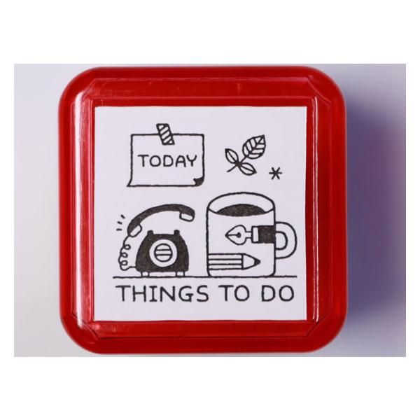 【商品説明】消しゴムはんこ作家・イラストレーターのｅｒｉｃさんデザイン。　スタンプ台なしでポンポンおせる浸透印タイプ。　スケジュール調やノートをかわいらしくデコレーション。　手作りカード作成や付せんにもオススメです。【仕様】●印面サイズ：２...