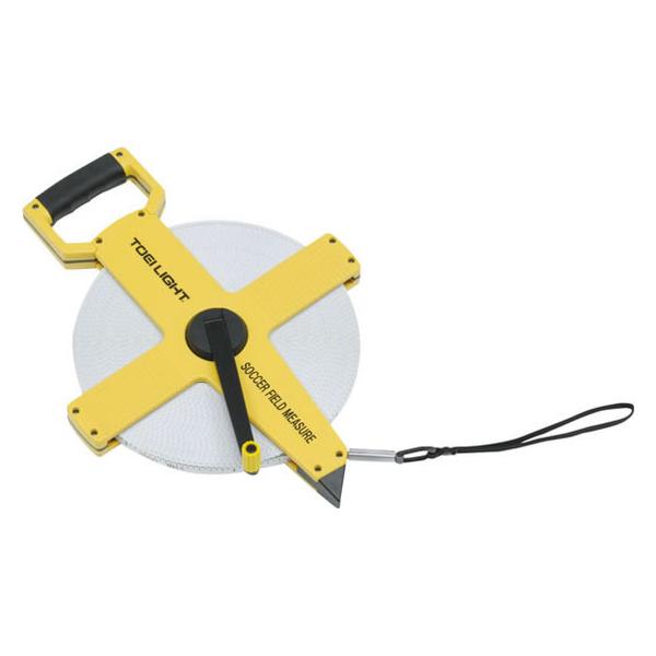 【商品説明】国際サッカー規格に基づいた国際試合等に適合するラインを誰でも引くことが出来ます。（フットサルコート兼用タイプ）【仕様】●素材・材質：テープ／グラスファイバー（ＰＶＣコーティング）、ケース／ＡＢＳ　●仕様：２ｍｍ目盛　●特徴：通常...