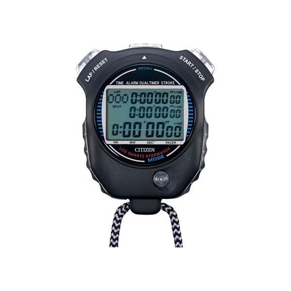 【商品説明】ラップやスプリットタイムも計測できるストップウォッチ。多機能でスポーツシーンに最適です。【仕様】●機能：防滴　●仕様：表示：デジタル１／１００秒まで、９時間５９分５９秒まで計測、単純計時、積算計時、ラップ・スプリットタイム計時（...