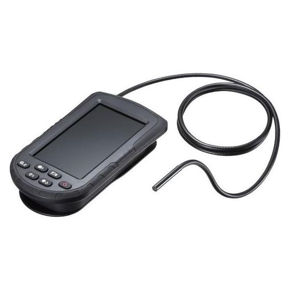 【商品説明】床下や狭い空間を撮影できる工業用内視鏡です。４．３インチＬＣＤ搭載で細部まで鮮明に確認でき、１２８０×７２０の高解像度カメラで動画も綺麗に撮影できます。５．２ｍｍの細径カメラとＬＥＤライトで暗所も明るく撮影でき、ケーブル収納可能...