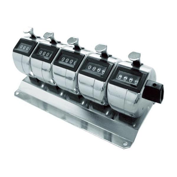 【商品説明】●連式数取器は発売されて何十年と経っており成熟した市場でありますがコンスタントに売れているロングセラー商品です。●工場の製品検品や各研究所の薬品管理、在庫管理などに適しています。【仕様】●型番：H-102M-5　●計数範囲：5連...