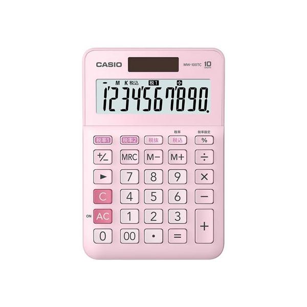 【仕様】卓上でも手持ちでも活躍するミニジャストタイプ。　税計算の税率を２通り設定できます。　消費税の税込・税抜計算が行えます。　税率を自由に設定でき、税金額も表示します。　従来の太陽電池付き電卓と異なり、計算途中で光がさえぎられても、内蔵電...