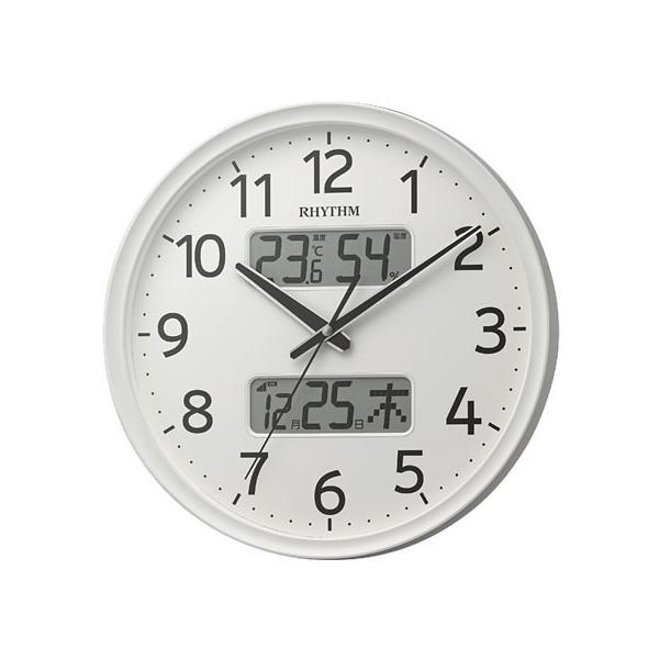 【仕様】すっきりとした細身の枠に、文字盤を広くとり、時刻の見易さを考慮したデザインです。　文字盤は見易さを科学的に検証したＵＤＣＡフォント（みんなの文字）を使用。時間、温湿度、カレンダーも見やすくなっています。　オフィスシーンに最適な液表表...