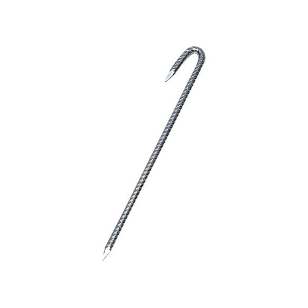 【商品説明】抜けにくいウエーブ加工。【仕様】●素材・材質：スチール（クロメートメッキ仕上）　●サイズ：７ｍｍ×２３ｃｍ　●原産国：日本