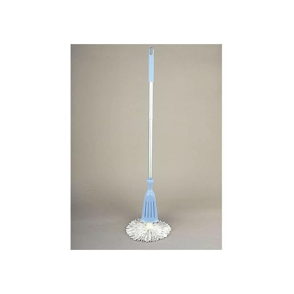 【商品説明】気になっていた汚れもしっかり水拭き　！【仕様】●製品サイズ：約幅１０×奥行１０１×高さ５ｃｍ　●重量：約２１０ｇ　●材質：柄／アルミ、カバー／ポリエチレン、モップ糸／ポリエステル５０％・レーヨン５０％