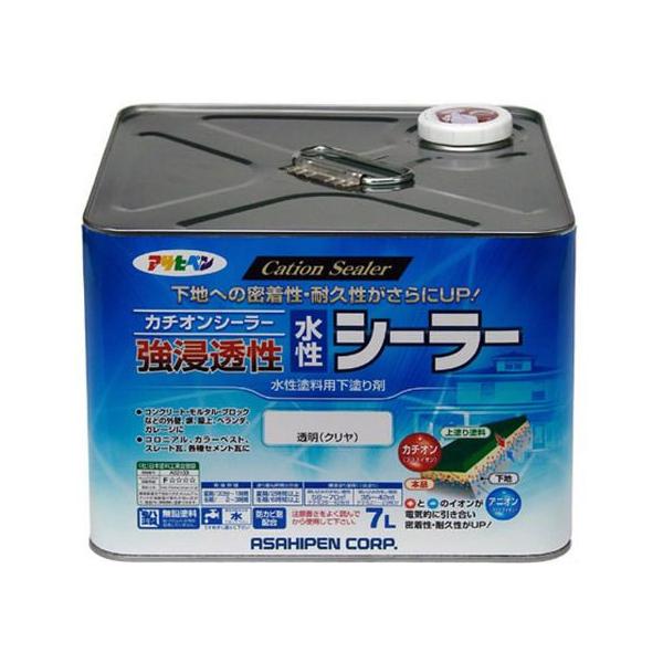 【商品説明】●浸透力に優れており、劣化した下地に奥深く浸透して下地を補強します。●カチオン樹脂により下地と上塗り塗料の密着力を高めます。●たばこのヤニ、油ジミ等を抑える効果があります。●防カビ効果があります。●水性なので取り扱いや後始末が簡...