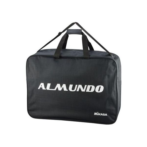 【商品説明】「ＡＬＭＵＮＤＯ」のロゴプリントを施したサッカーボールバッグ。　５号球を最大６個収納可。　試合会場への練習球の持ち運びや、個人練習のための持ち運びバッグとして使用ください。【仕様】●カラー：ブラック　●素材：ポリエステル　●機能...