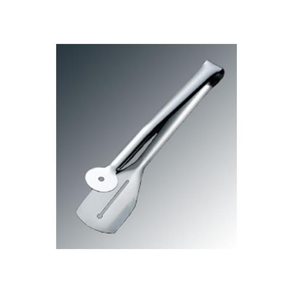 【商品説明】とてもしっかりしていて、グリルトングとしてうってつけ。グリップエンドに引掛が有るのでお皿の中にスベリ込みません。【仕様】●全長：２９５ｍｍ●材質：１８−１０ステンレス