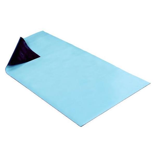 【商品説明】●静電気対策用として実績のある導電性ゴムマット（ブラック）とカラー層を一体化しています。●アッセンブリーラインの作業台はもちろん、OA機器用のワークデスク用マットに優れた効果を発揮します。●補強繊維を取り除いて、コストを抑えてい...