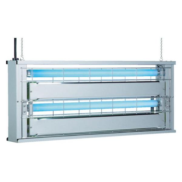 【商品説明】●食品工場、レストラン、ホテル、病院、娯楽施設などの厨房、医薬品・製紙・印刷・塗装工場、各種パッケージ工場などに。●20Wの捕虫灯を2本搭載してるので誘引力UPの大量捕獲タイプです。●MPX−7000の両面目隠しタイプです。●両...