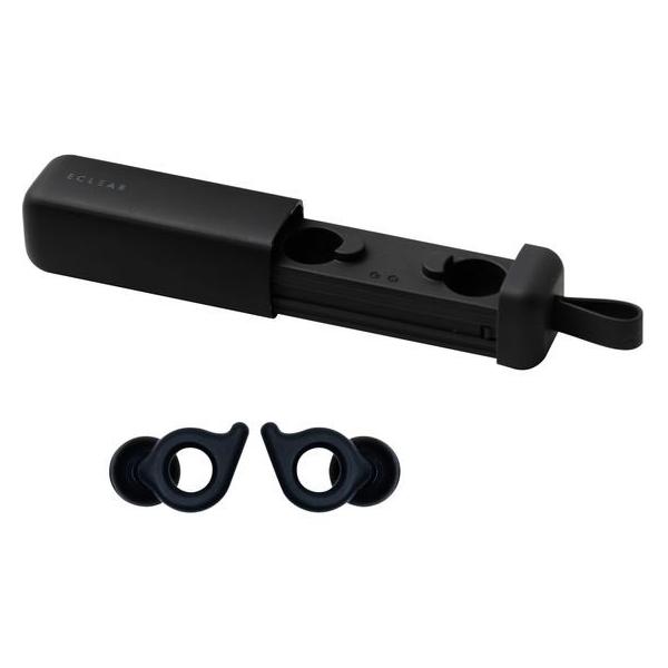 【商品説明】高い遮音性能で快眠環境をサポートする耳栓”エクリア　イヤープラグ　デュオ”です。朝まで快適に騒音から守ります。　形の異なる二重構造のシリコンチップが、耳穴にしっかりフィットして音を遮断するので、賑わいのある場所でも使用できます。...