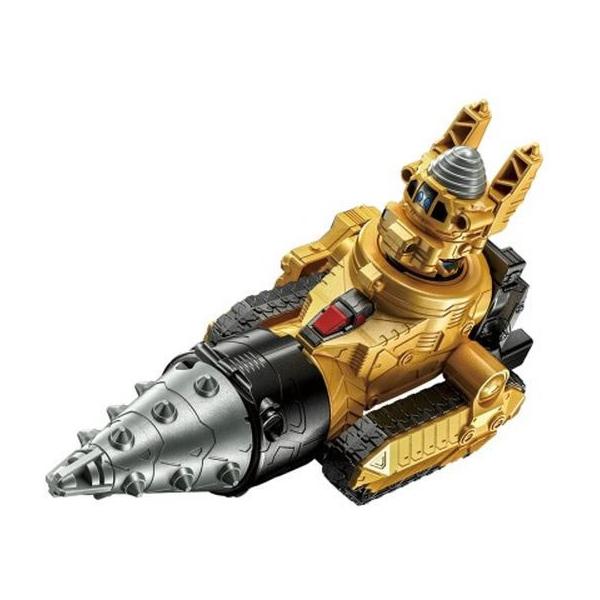 【商品説明】『超宇宙刑事ギャバン　インフィニティ』に登場し、武器モードとユニットモード、ロボモードの３モードを楽しめるアイテムです。　付属のエモルギア（シリタインダー　ＷＫ−２）をセットして回転させるとドリルが前後に伸び、さらに本体を走行さ...