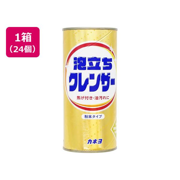 【商品説明】●豊かな泡立ちと研磨力で、ガンコな汚れをスッキリ落とします。●液体クレンザーよりも強力に磨き洗いができます。●きめ細やかな粒子と界面活性剤の働きで、汚れ落ちが抜群です。【仕様】●注文単位：１箱（２４個）
