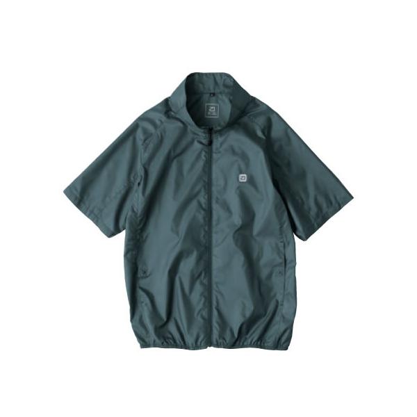 【仕様】●混率：ポリエステル１００％●素材：エアリーリップストップ●ファスナー：コイル（引き手　金属）●色：ボトルグリーン●サイズ：Ｌ●ファン・バッテリーは別売りです。　fanwear_recom