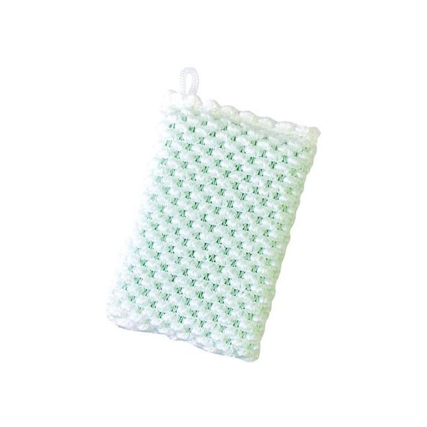 【商品説明】●立体ネットでたっぷり泡立ち・しっかりかき取る。●少量の洗剤でも泡立ち抜群の新素材凸凹ネットでしつこい汚れを落とします。●キズつけにくいネットクリーナー。【仕様】仕様サイズ：幅８．５×奥行２．５×高さ１３．５ｃｍ　内容量：１個　...