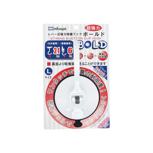 【商品説明】耐荷重５ｋｇのジェル付きの強力吸盤フック。吸盤が外れて困った経験のある方、お試しください。【仕様】●寸法：吸盤約Φ７８ｍｍ、全長約１３５ｍｍ●材質：本体・ポリカーボネート、吸盤・熱可塑性ポリウレタン、吸着ジェル・ウレタン系エラス...