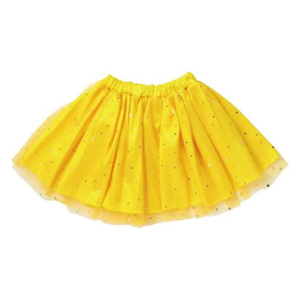 【商品説明】大人気の衣装ベースシリーズのチュールスカートです。キラキラ輝くチュールと光沢感のあるサテンを重ねた２層構造で、ボリュームたっぷりのスカートです。サテン生地があるから透けずに安心。カラーバリエーションも豊富で、テーマやキャラクター...