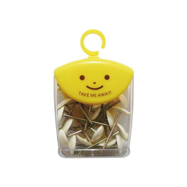 【商品説明】収納便利なスライド式で可愛くおしゃれなＰＯＰカラーケース入のピンシリーズ。【仕様】●寸法：針長３０ｍｍ頭径１３ｍｍ●材質：ＰＳ樹脂、鋼線●包装：フック付ケース（蓋：ＰＰ／容器：ＰＳ）●入数：約２０本●色：アイボリー●注文単位：１...