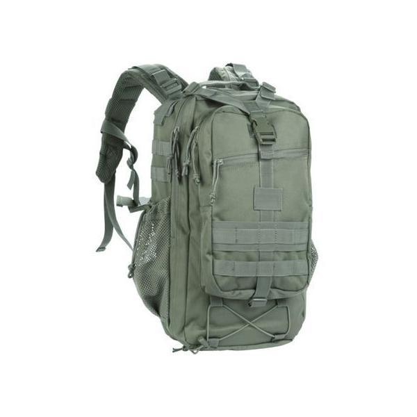 【仕様】●型番：80203OD　●容量（L）：20●色：OD●幅（mm）：254●奥行（mm）：203●高さ（mm）：457●ポケット数（個）：フロント1個、サイド2個　●圧縮用ストラップ付（Y字）　●600デニールポリエステル