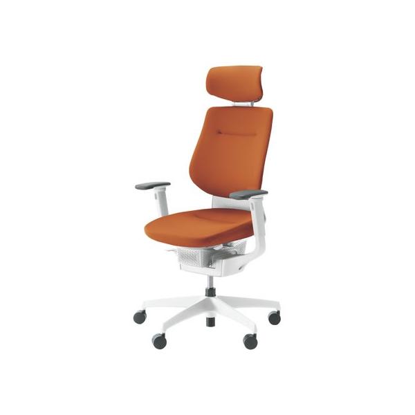 【仕様】●品番：ＣＲ−ＧＷ３２１５Ｅ１Ｇ４０Ｔ−Ｖ　●カラー／［本体］ホワイトグレー［背座］ソフトテラコッタ［脚］ホワイト（クリーンテクトコーティング）［キャスター］グレー●外寸法／幅７１０×奥行６００〜７１０×高さ１１６０〜１２５０ｍｍ●...