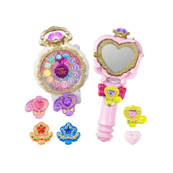 【商品説明】『名探偵プリキュア！』より、「ジュエルキュアウォッチ＆プリキットミラールーペセット」が登場！　「くるっと変身！　ジュエルキュアウォッチ　スペシャルセット」と「のぞいて見つめてジュエルで浄化　プリキットミラールーペ」のセット商品で...