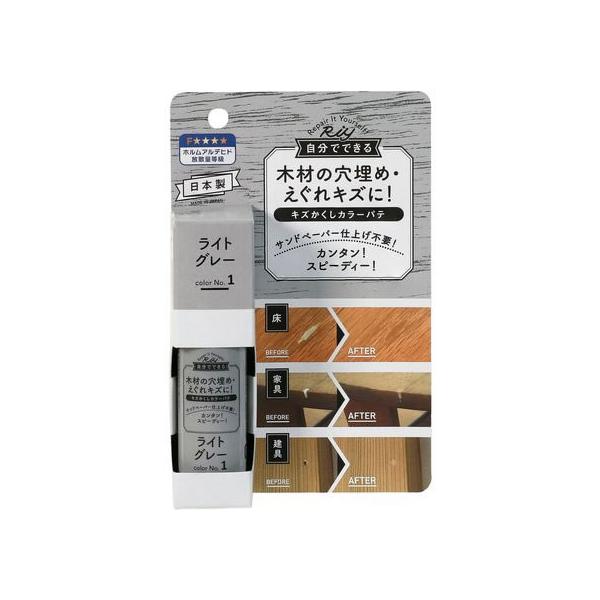【商品説明】家具・テーブル・イス・扉・フローリング等の木部のキズ補修に！キズ部分にパテを注入して待つだけ簡単補修。木材の穴埋め・えぐれキズに！　サンドペーパー仕上げ不要！　※本剤は、硬化前は色が薄く、硬化後に色が濃くなります。【仕様】●成分...
