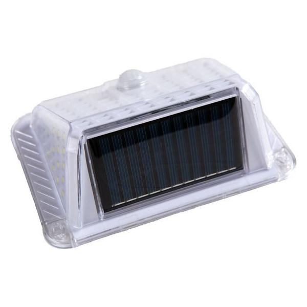 【商品説明】チップ型高輝度ＬＥＤ、９０球使用で明るく照らす。　人感センサーと光センサーを内蔵。夜間でも動きを感知でき自動で点灯。　昼間／太陽光で自動充電。夜間／自動点灯。　３種類の動作モード。常時点灯／暗くなると蓄熱量がなくなるまで弱光点灯...