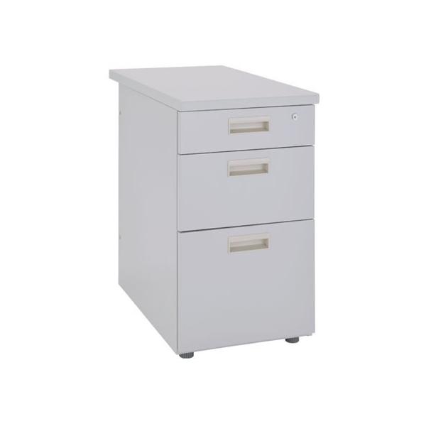 【商品説明】一台で作業スペースと収納スペースを同時に拡張できるため、急なオフィスの拡張や、増えすぎた書類の整理にオススメです。セキュリティもしっかり対策できて一箇所の鍵（カギ）で、引き出しの集中管理が可能です。中段と下段には、仕切り板が一枚...