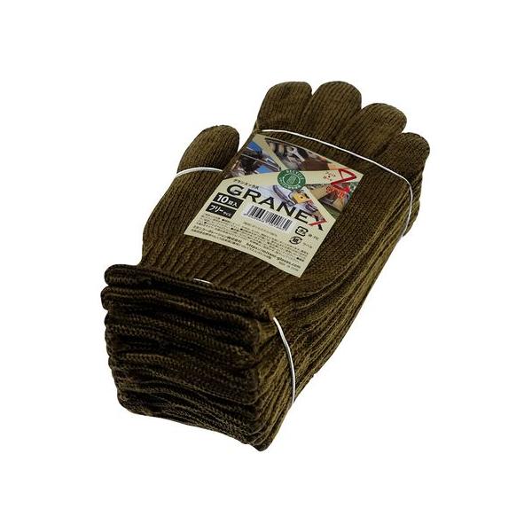 【商品説明】リサイクル原料１００％の無撚糸（シノ糸）を使用した、柔らかく耐久性の高い軍手です。　ワークからアウトドアまで幅広い用途に使えるＭＩＴＡＮＩオリジナルカラーです。【仕様】●色：ＭＩＴＡＮＩオリジナルカラー（カーキ色）　●規格：８ゲ...
