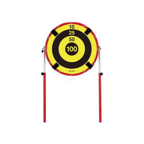 【商品説明】高所の的に向けて投げることで楽しみながら「遠くに投げる感覚」が身につきます。【仕様】●素材・材質：ポリエチレン　●仕様：面ファスナーベルト着脱式（４箇所）、ジャンボリングゴール対応　●特徴：ネットを張った状態のまま、的の取り付け...