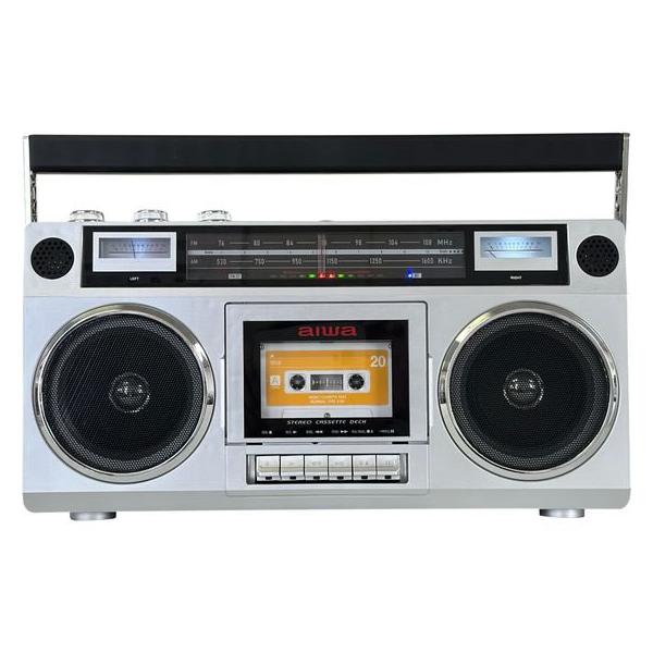【商品説明】レトロ調デザイン：昨今の昭和レトロブーム、カセットやレコードのアナログブームで若い人の注目を集め目新しく、スマートフォンを置いてお気に入りのアーティストのカセットテープを聴けば、アナログならではの落ち着いた音と時間を味わえます。...