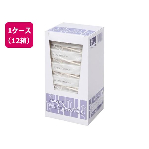 【商品説明】●歯間ピックとデンタルフロスのハイブリッド●使い切り個包装タイプ●口内の奥まで届き易いアール状のハンドル●奥歯まで入り易い平らな糸【仕様】●入り数：１ケース（３００個／箱×１２箱入り）●内箱：入り数３００個、寸法１０８×９８×Ｈ...