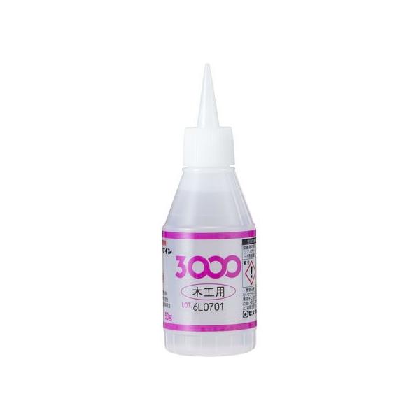 【商品説明】木の接着に特化した瞬間接着剤です。【仕様】●容量：５０ｇ●主成分：シアノアクリレート●個装サイズ：１８３×１４２×３５（ｍｍ）●個装重量：６０ｇ