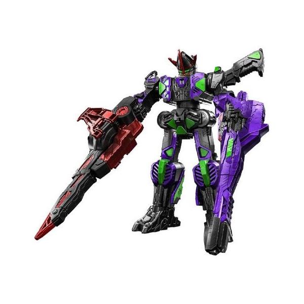 【商品説明】武器モードとユニットモード、ロボモードの３モードを楽しめるアイテムです。付属のエモルギア（オンニキール　１０Ｑ（ダークｖｅｒ．））をセットすると、主翼が展開。さらにエモルギアを回転させると、連動して剣先が伸びるギミックを搭載。別...