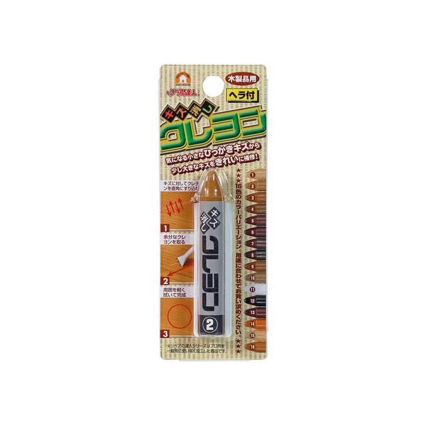 【商品説明】家具やフローリング、ドア、柱、建具など木製品のキズ補修に。【仕様】●成分：石油系ワックス、土壌顔料、パラフィン●正味量：約６ｇ●融点：約６０度●付属品：仕上用ヘラ　hikkoshi_4