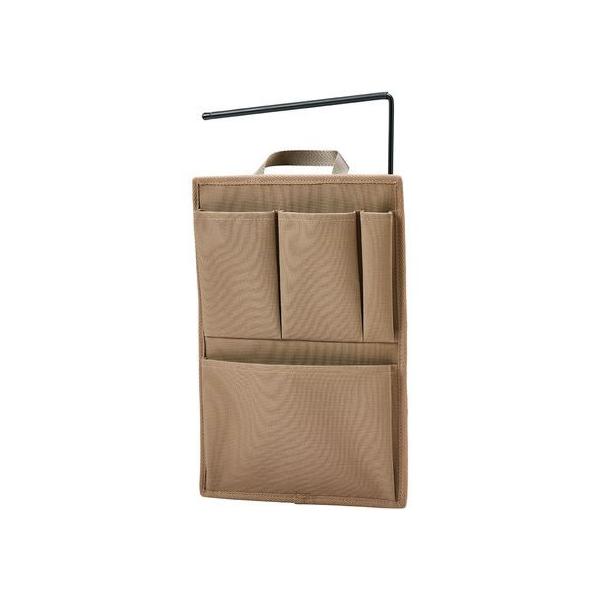 【仕様】●カラー：ベージュ●外形寸法（ハンギングフック折りたたみ時）：約２２５（Ｗ）×３０５（Ｈ）×２０（Ｄ）ｍｍ●質量：約２６０ｇ　●耐荷重（ハンギングフック使用時）：１ｋｇ　●主な材質：ポリエステル／ＰＰ／スチール／ＰＶＣ●最大対応机厚...