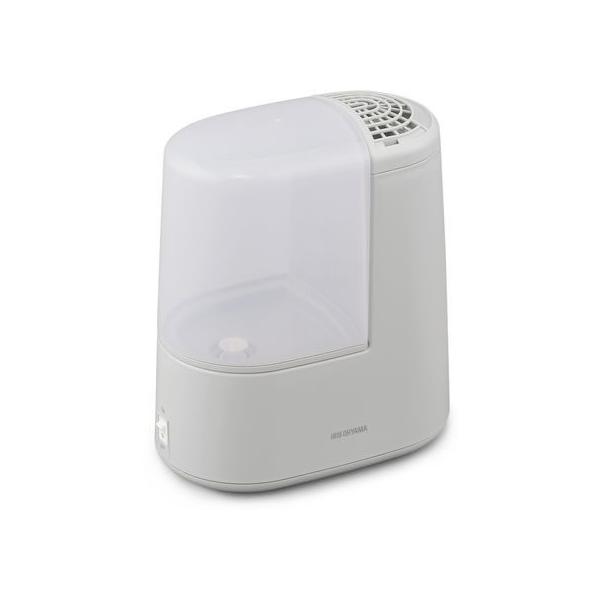 【商品説明】デスクやリビングテーブルで使用できるスチーム式加湿器です。インテリアに馴染みやすいカラーラインナップで、お好みに合わせて、３カラーからお選びいただけます。アロマトレー付なので、気分に合わせて香りを楽しむことができます。（市販のア...